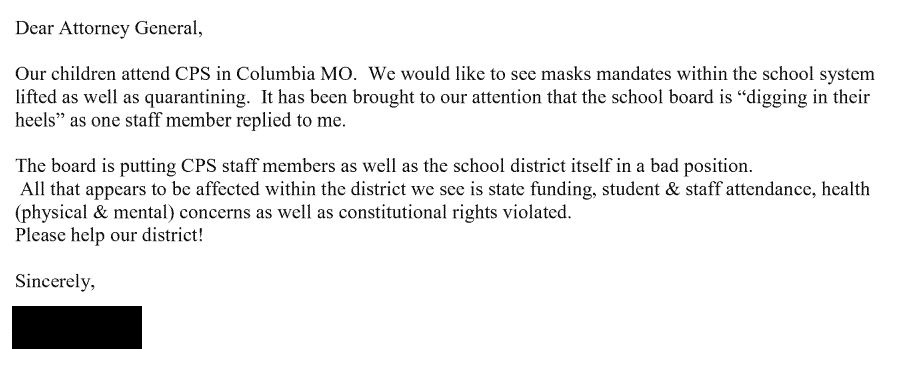 illegalmandates@ago.mo.gov – RSMo § 610 – Missouri Sunshine Law – email ...