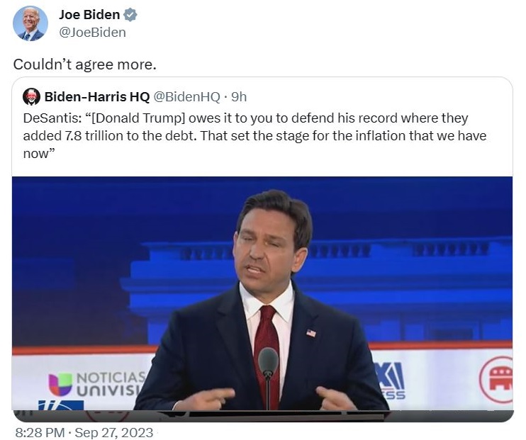 Ron (r) trips on those really short coattails | Show Me Progress